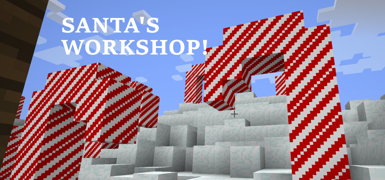 santa's workshop minigame Minecraft Map