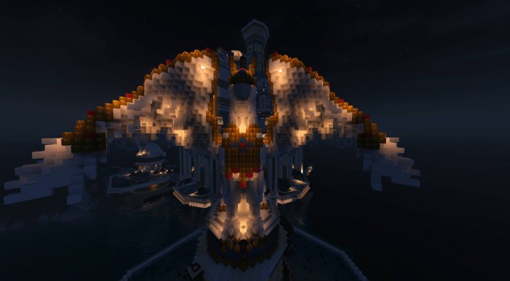 Castle of The Angels (Angelion) Minecraft Map