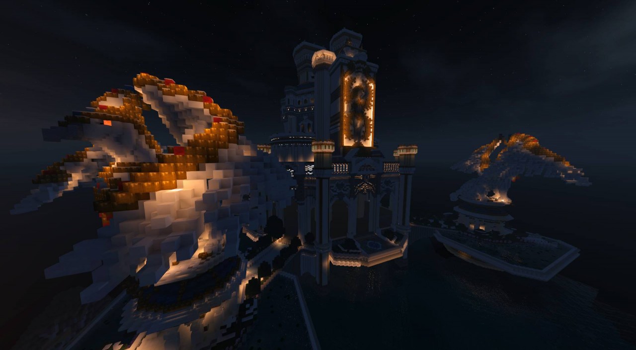 Castle of The Angels (Angelion) Minecraft Map