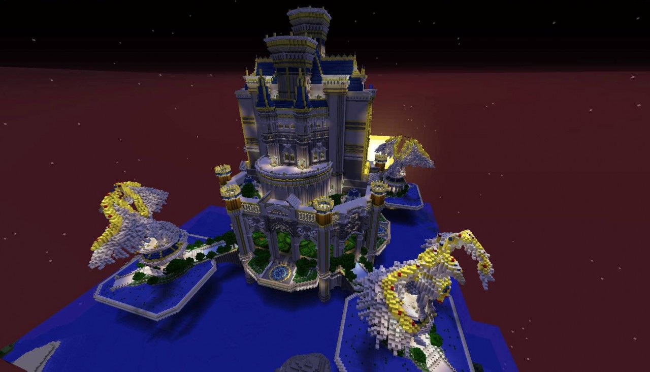 Castle of The Angels (Angelion) Minecraft Map
