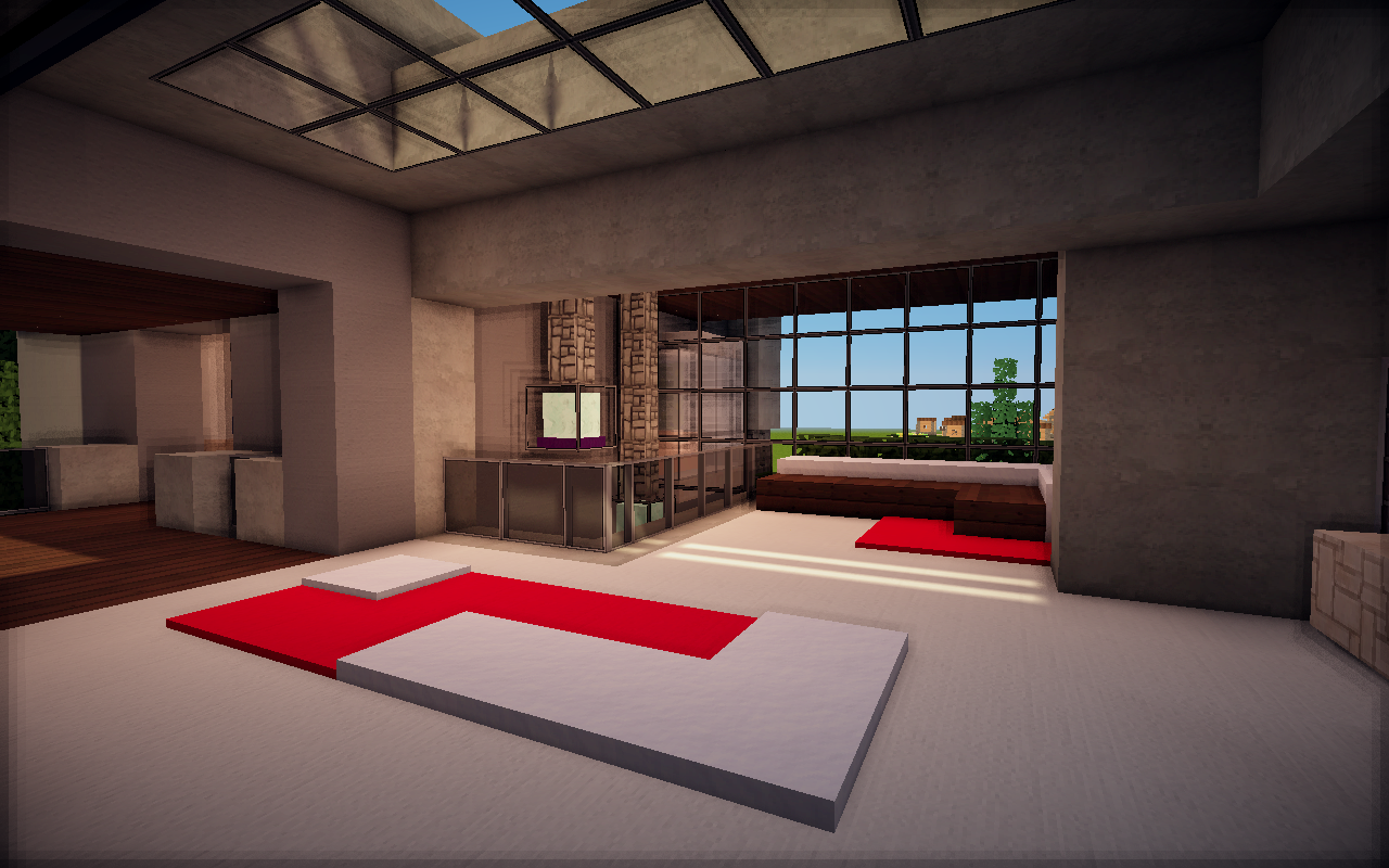 Modern House & Interior #1 Minecraft Map