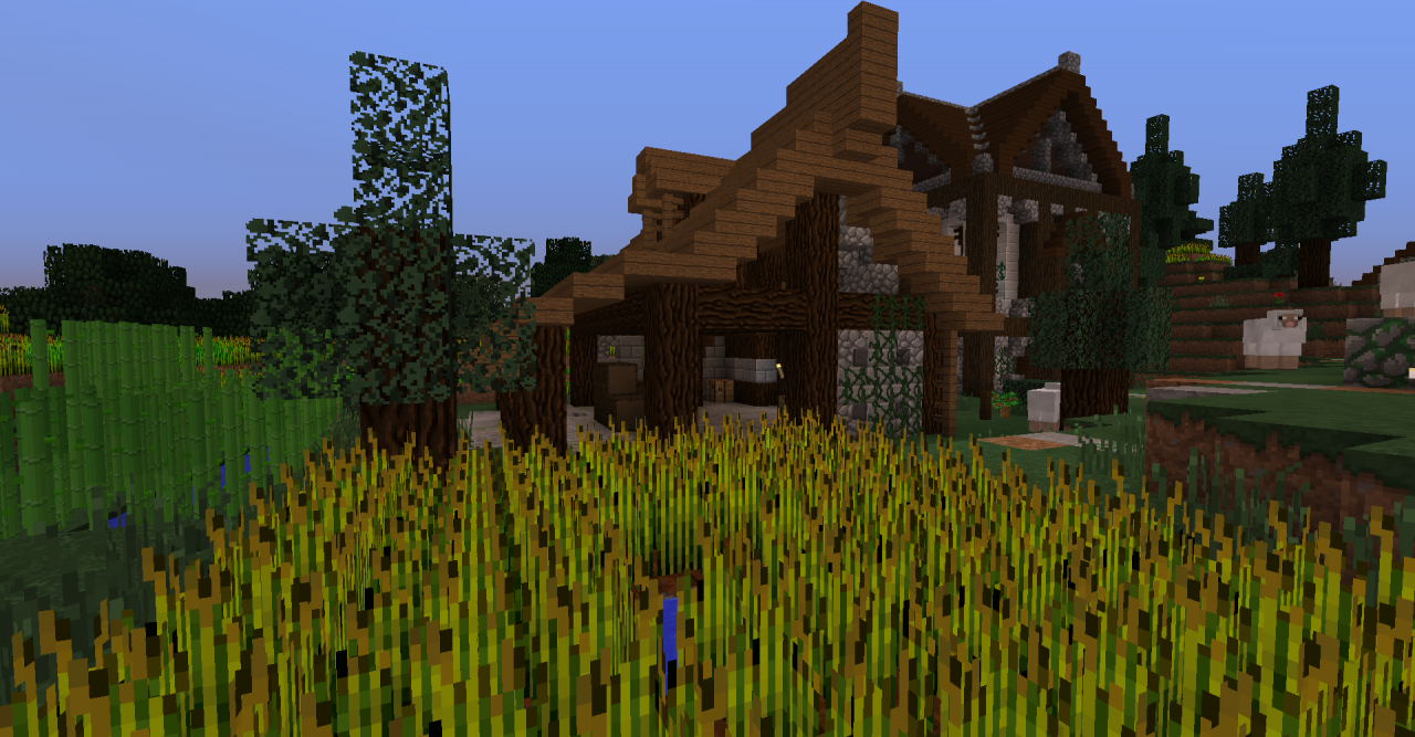 Old style village Minecraft Map
