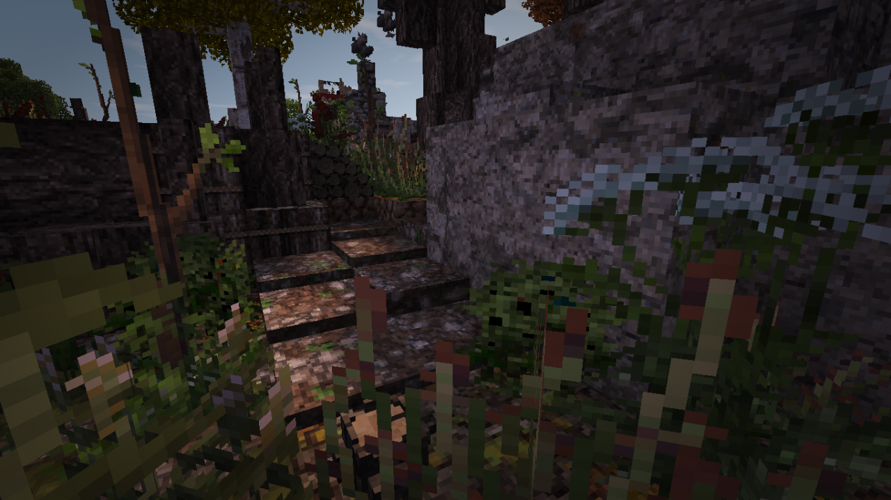 Chaparral - a autumnal forest plot Minecraft Map