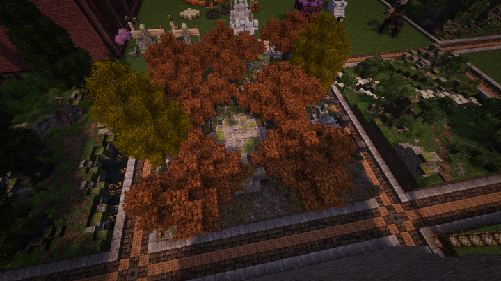 Chaparral - a autumnal forest plot Minecraft Map
