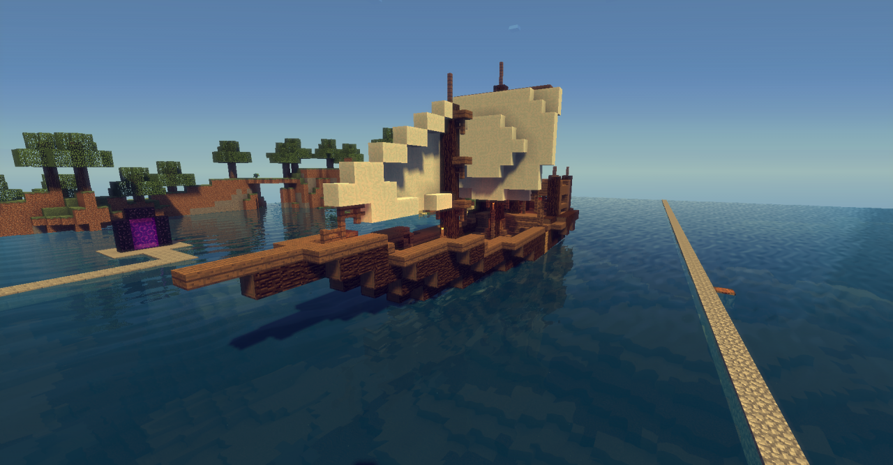 Small ship Minecraft Map