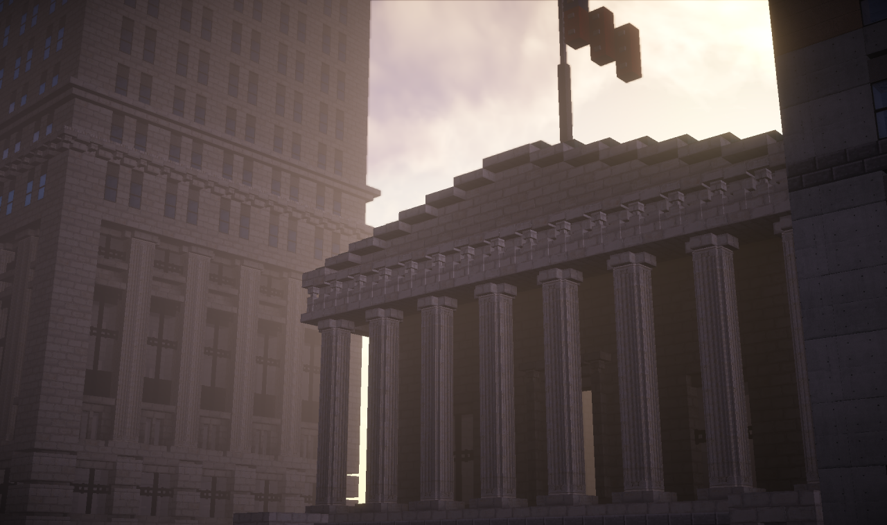 Transportation Building & Bankers Trust Building & Federal Hall ...