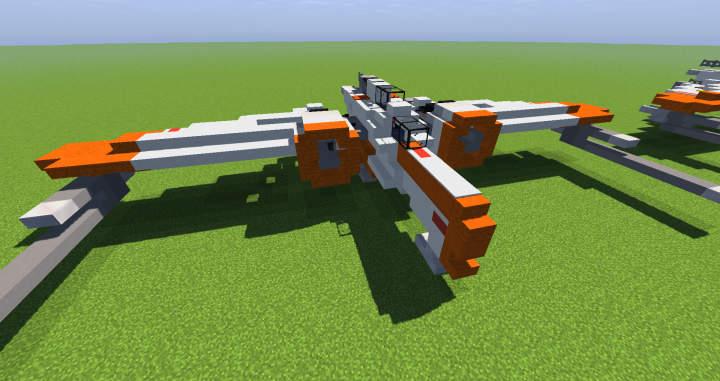 ARC-170 Starfighter STAR WARS Minecraft Project