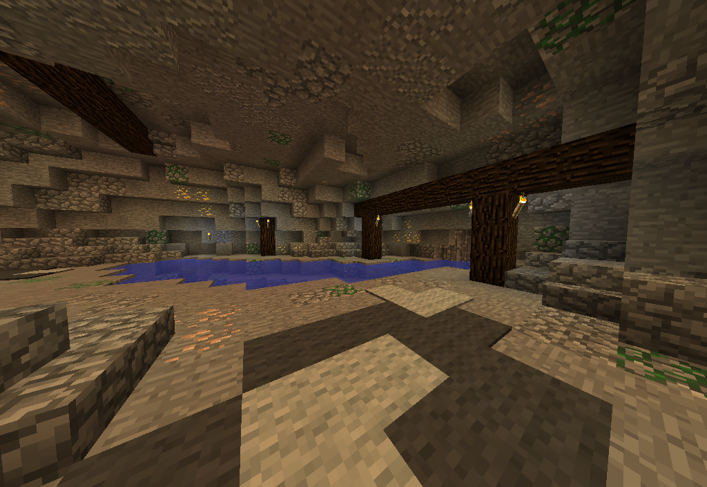 Christmas Cringe Cave Minecraft Map