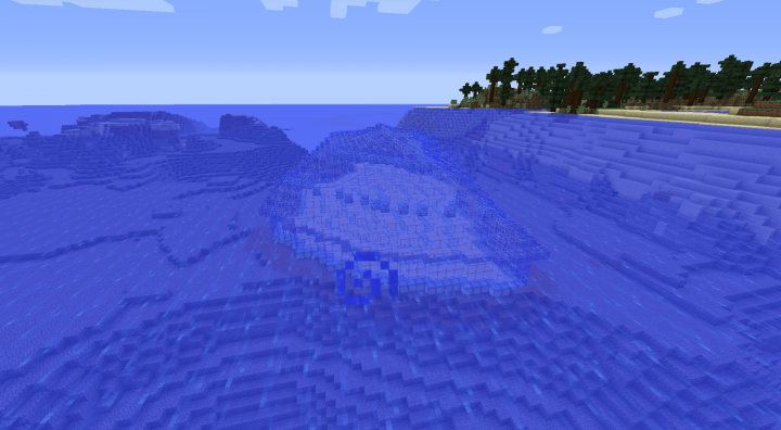 Under Water Glass House Minecraft Map