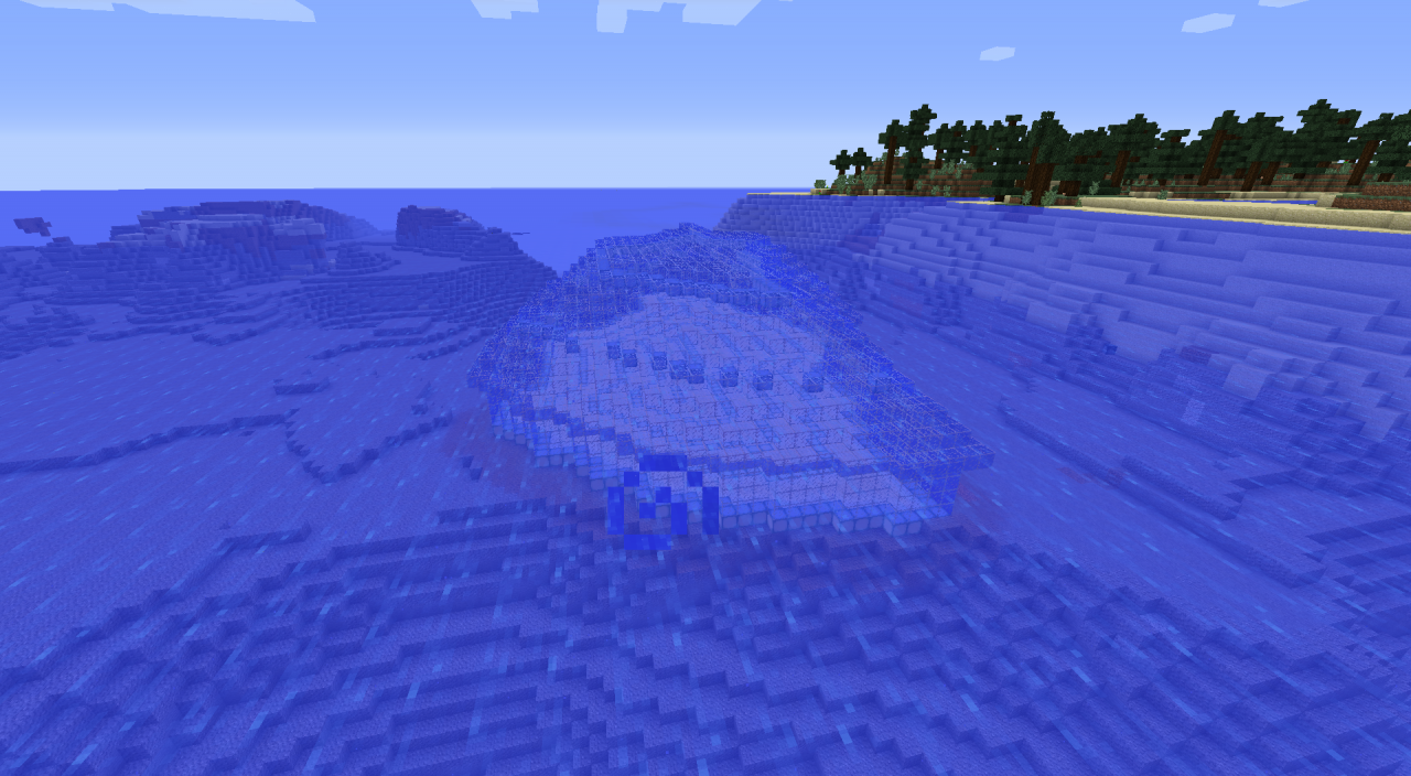 Under Water Glass House Minecraft Map