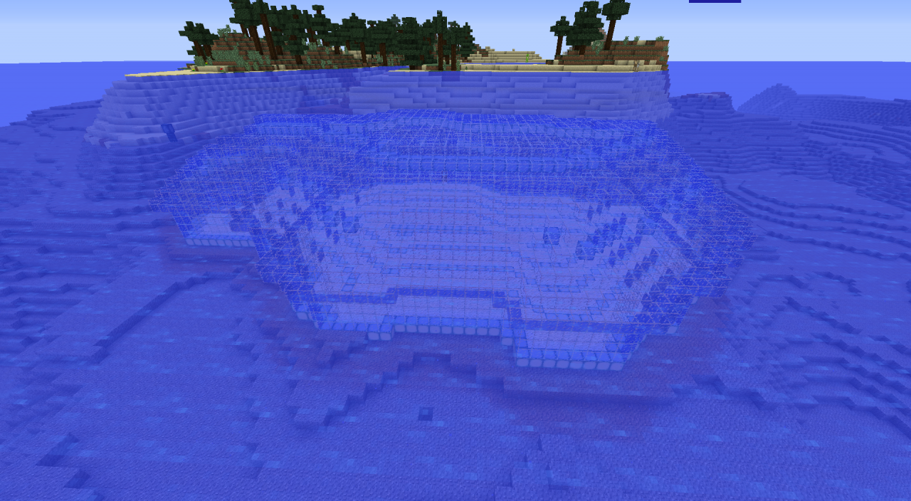 Under Water Glass House Minecraft Map