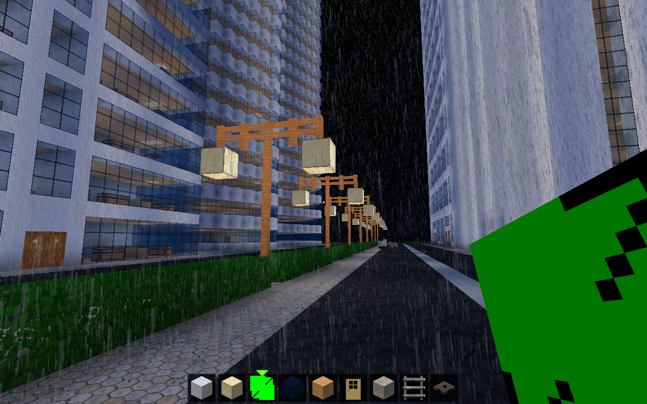 Azure Demo 1- Main street Minecraft Map