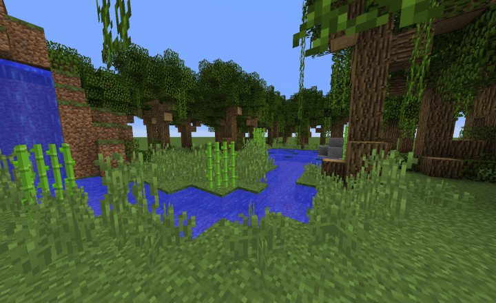 A Small Lake In The Woods Minecraft Map