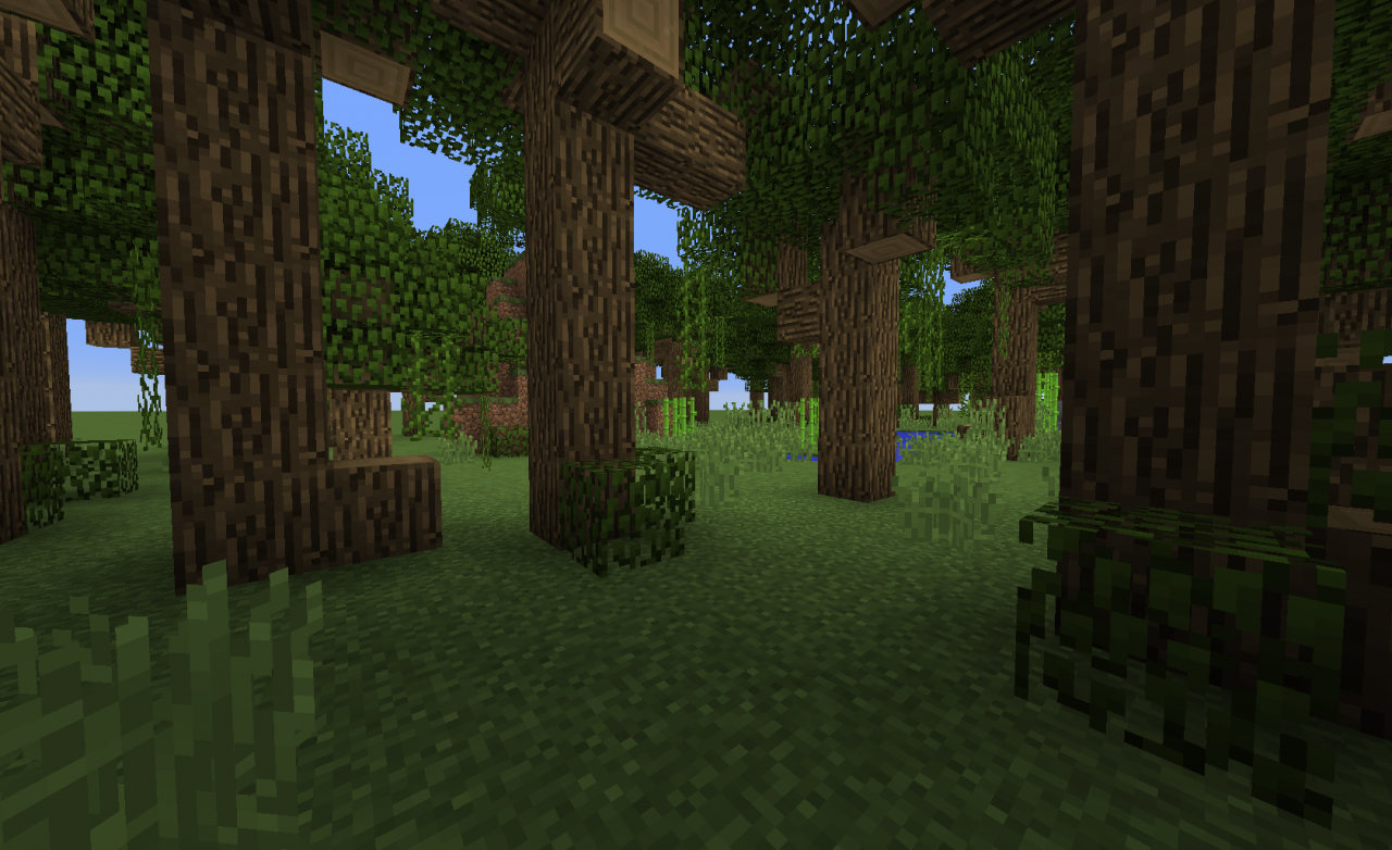 A Small Lake In The Woods Minecraft Map