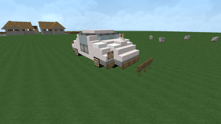 Minecraft vw beetle (very square) Minecraft Map