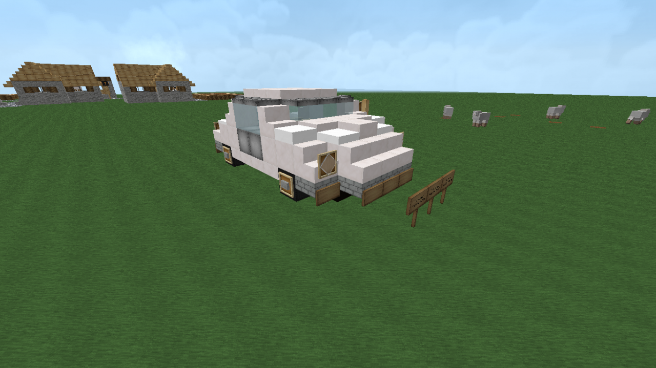 Minecraft vw beetle (very square) Minecraft Map