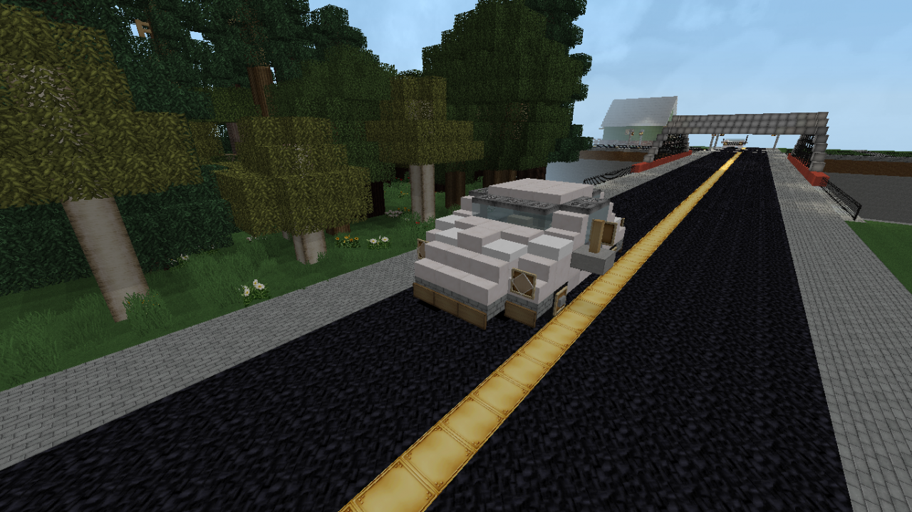 Minecraft vw beetle (very square) Minecraft Map