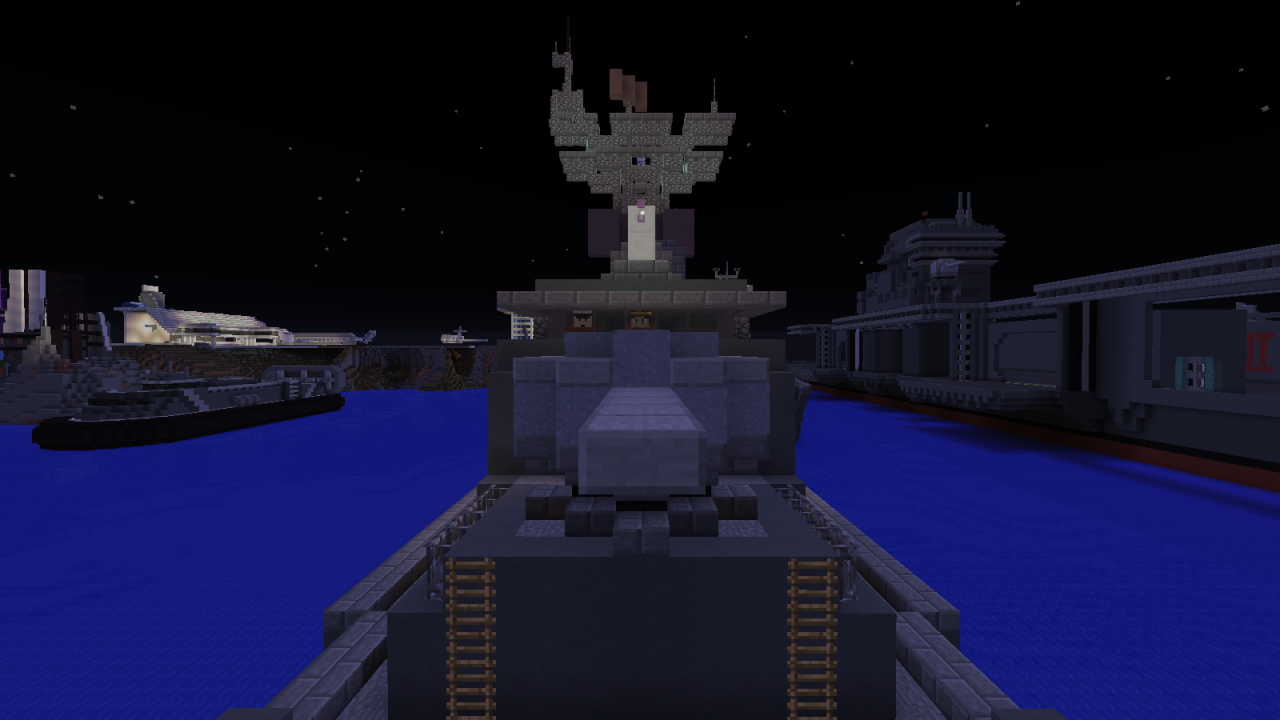 HMCS Algonquin Destroyer Minecraft Map
