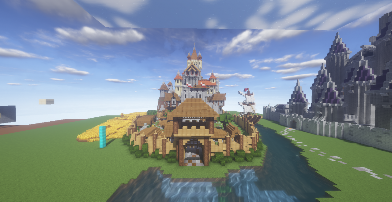 Map Screenshots for Sky network Minecraft Map