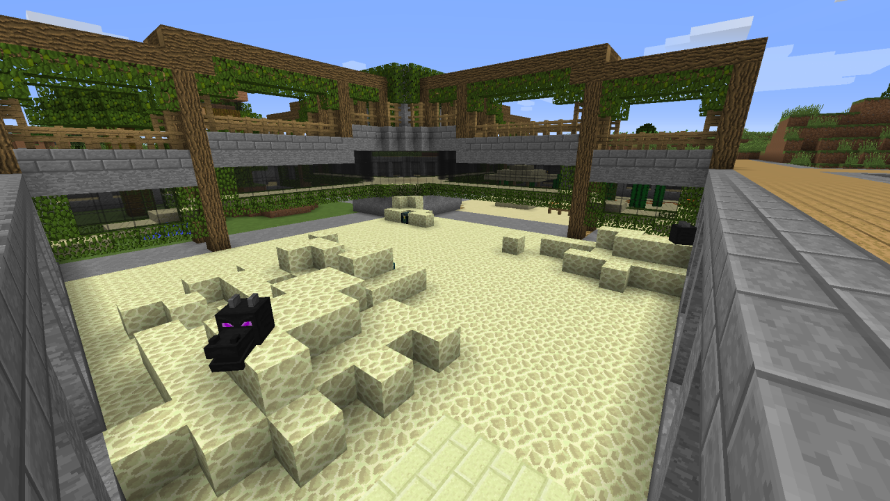 My first construction / SPAWN WORLD Minecraft Map