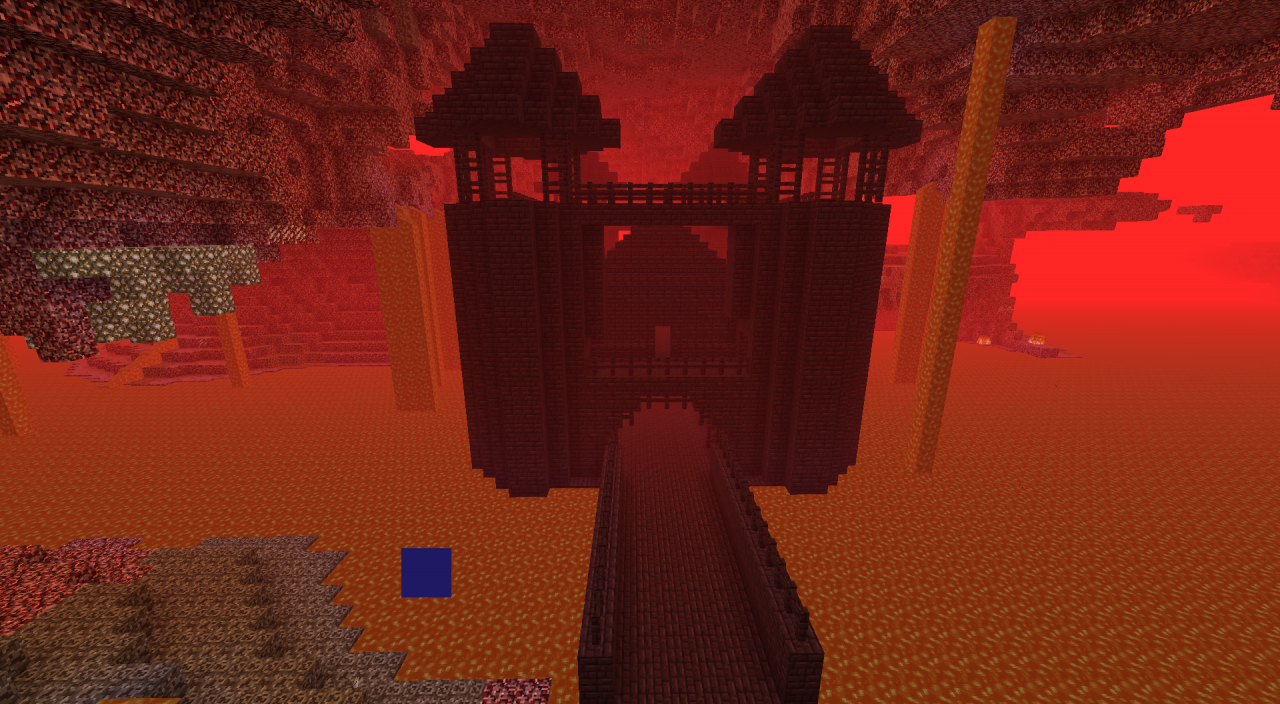 NinjaGirl2024 Nether Castle Minecraft Map