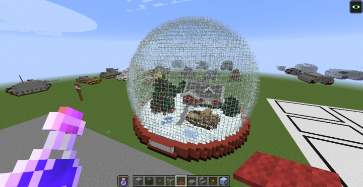 Snow Globe Minecraft Map