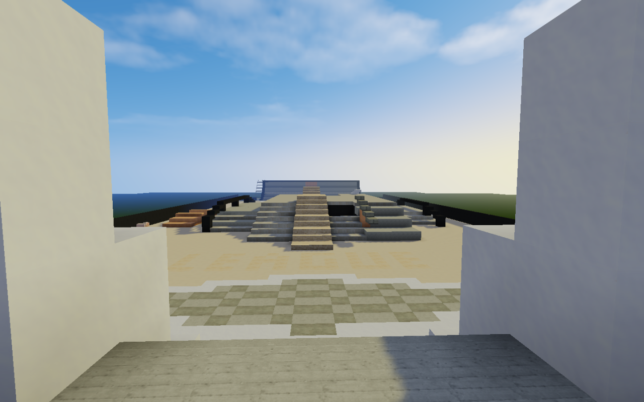 SLS skate park Minecraft Map