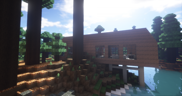 Modern Cabin 2 Minecraft Project