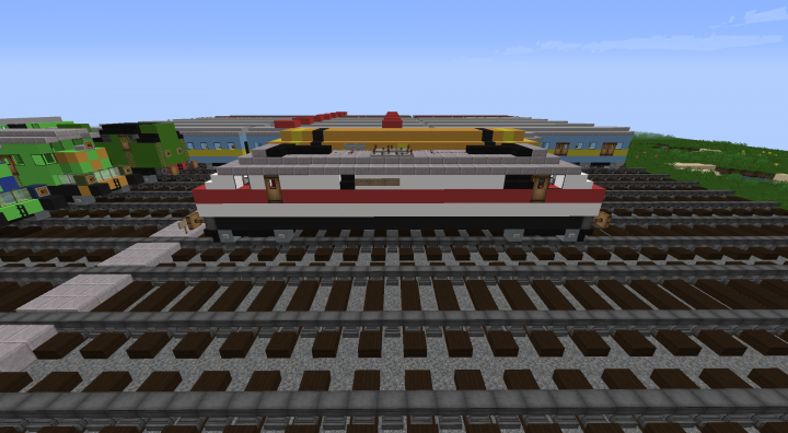 Indian Rail Class WAP-5 locomotive Minecraft Map