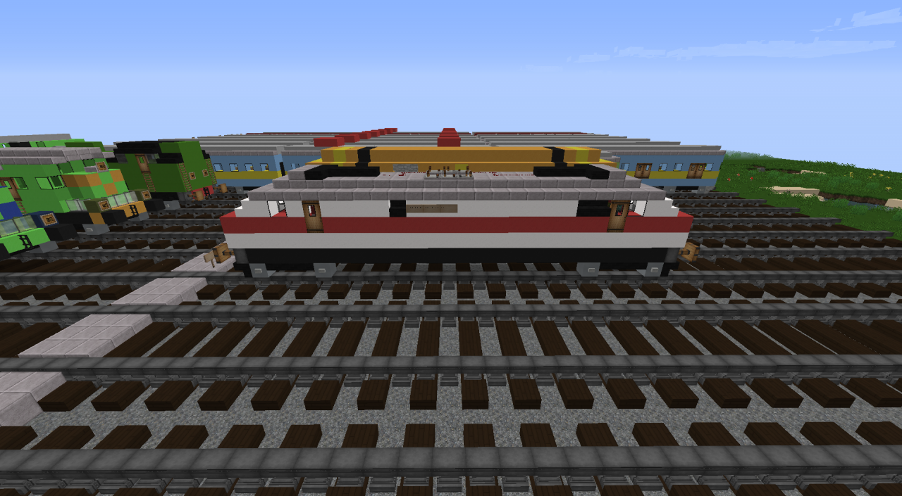 Indian Rail Class WAP-5 locomotive Minecraft Map