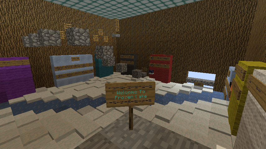 Frozen Lake Warrior Server Minecraft Map