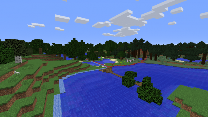 Frozen Lake Warrior Server Minecraft Map