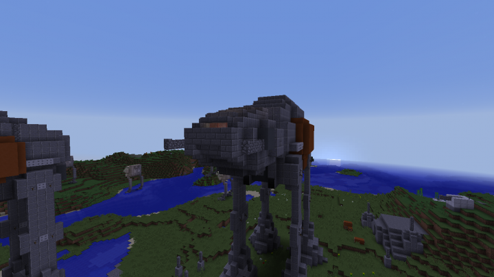 AT-ACT from Rogue One Minecraft Map