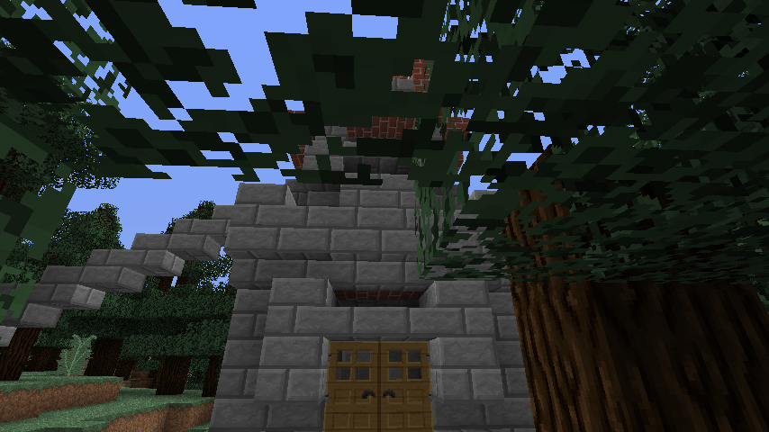 Hidden Witch Tower. Minecraft Map