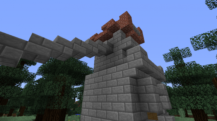 Hidden Witch Tower. Minecraft Map