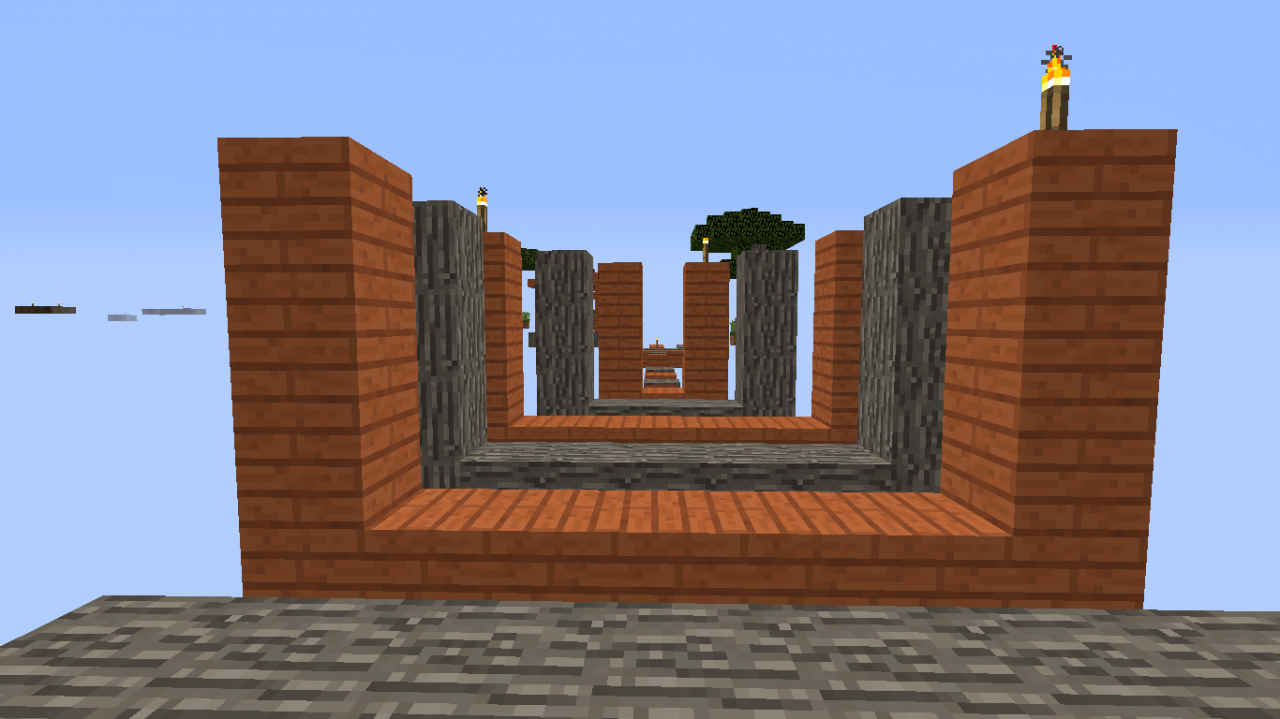 Run Through the Forest Minecraft Map