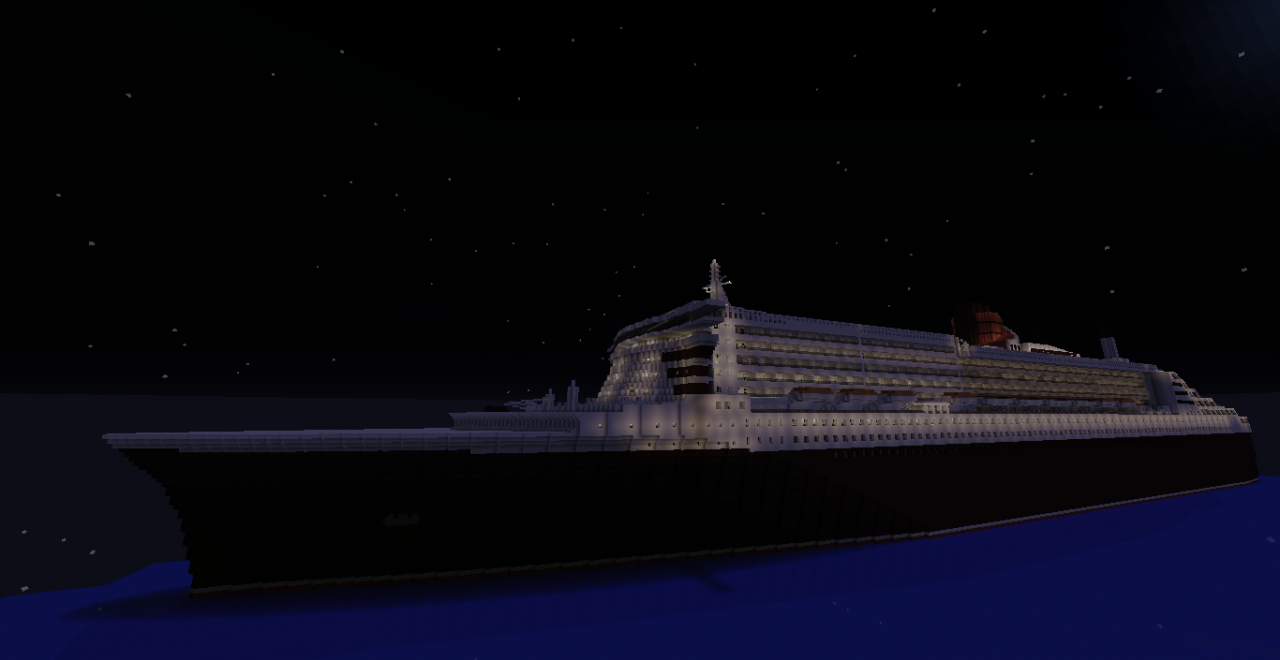 RMS Queen Mary 2 Minecraft Map