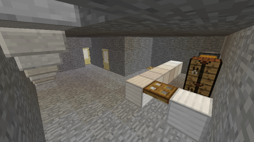 Modern Stone House Minecraft Map
