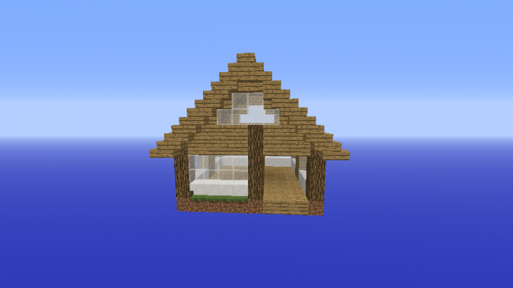 10x10 Wooden House Minecraft Map