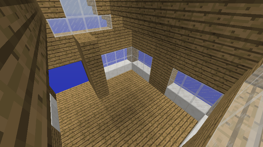 10x10 Wooden House Minecraft Map