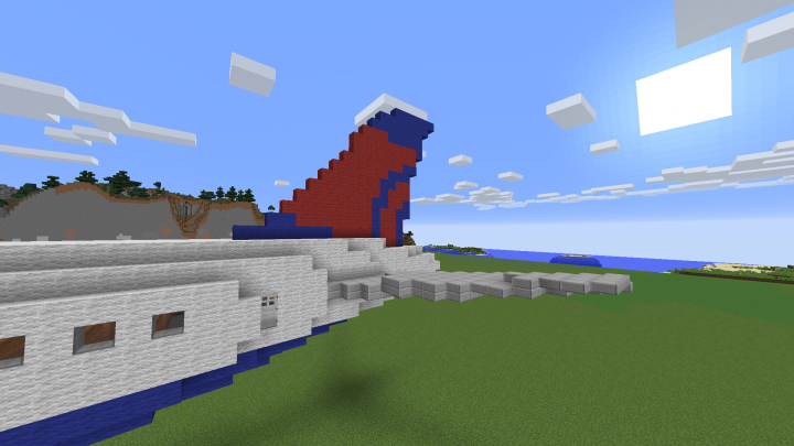 787 Dreamliner - Delta Airlines Minecraft Map