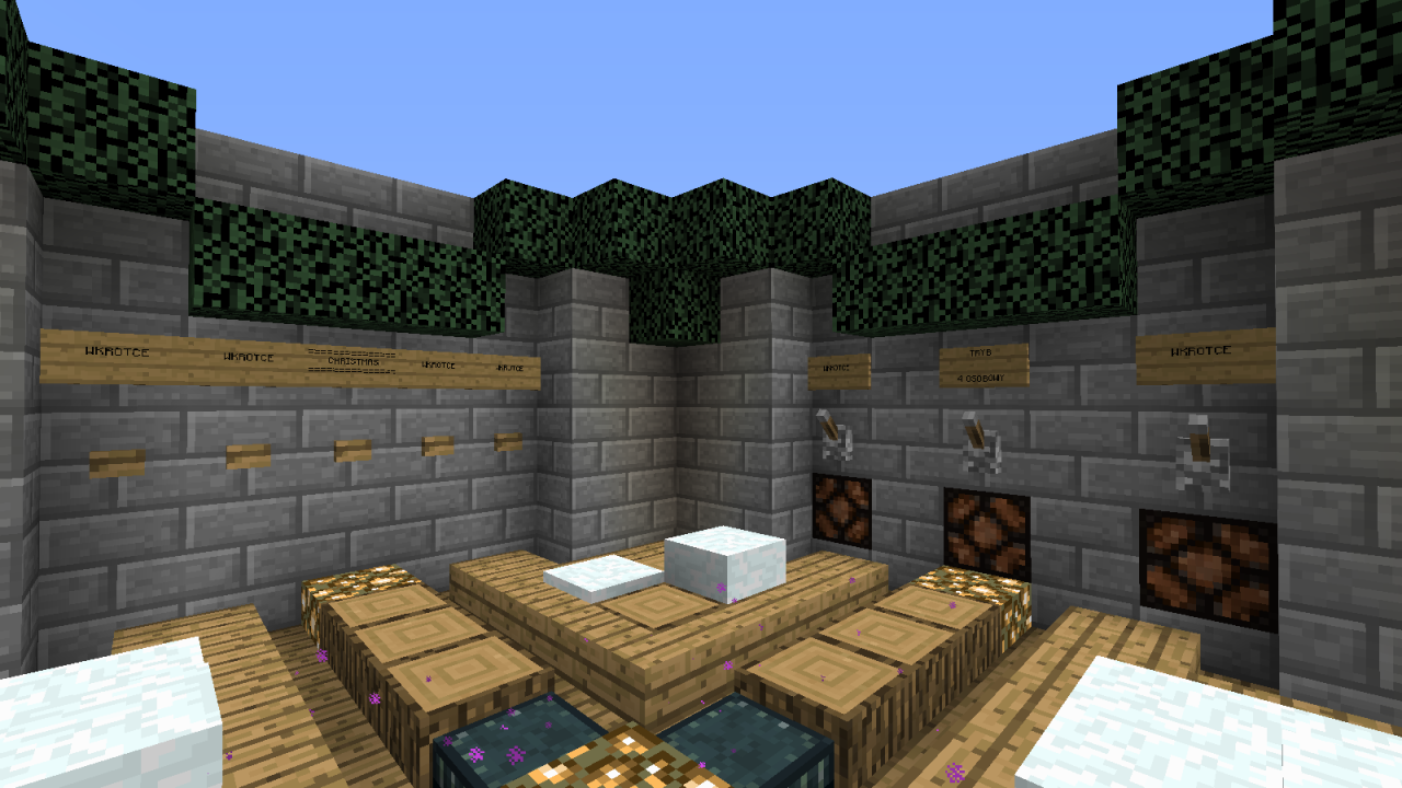 Running Game v.0.1 Chrismas Edition Minecraft Map