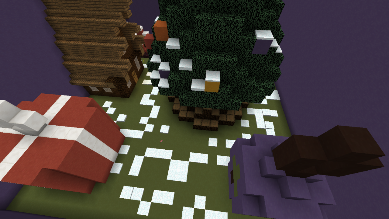 Running Game v.0.1 Chrismas Edition Minecraft Map