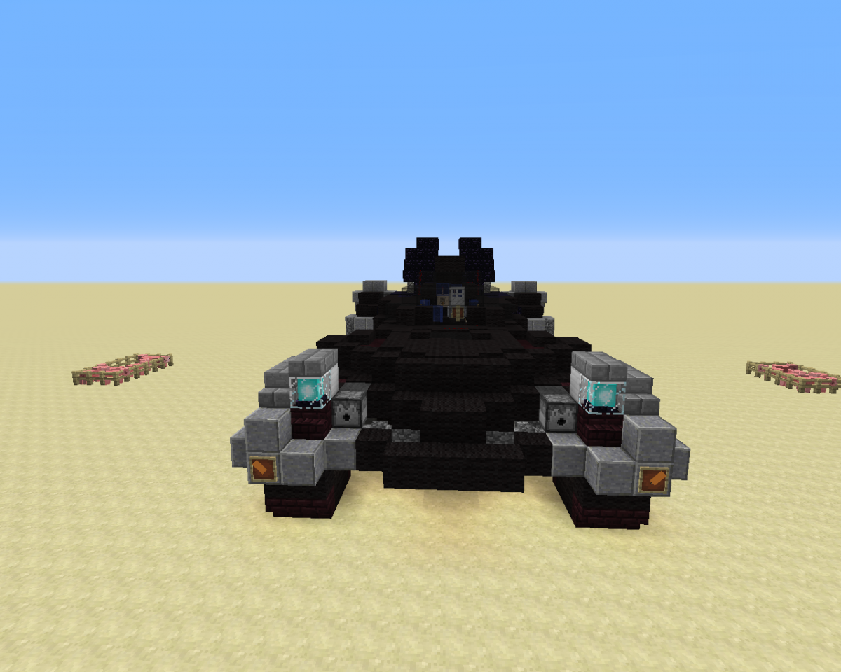 Batman v superman batmobile with armory(not movable) Minecraft Map