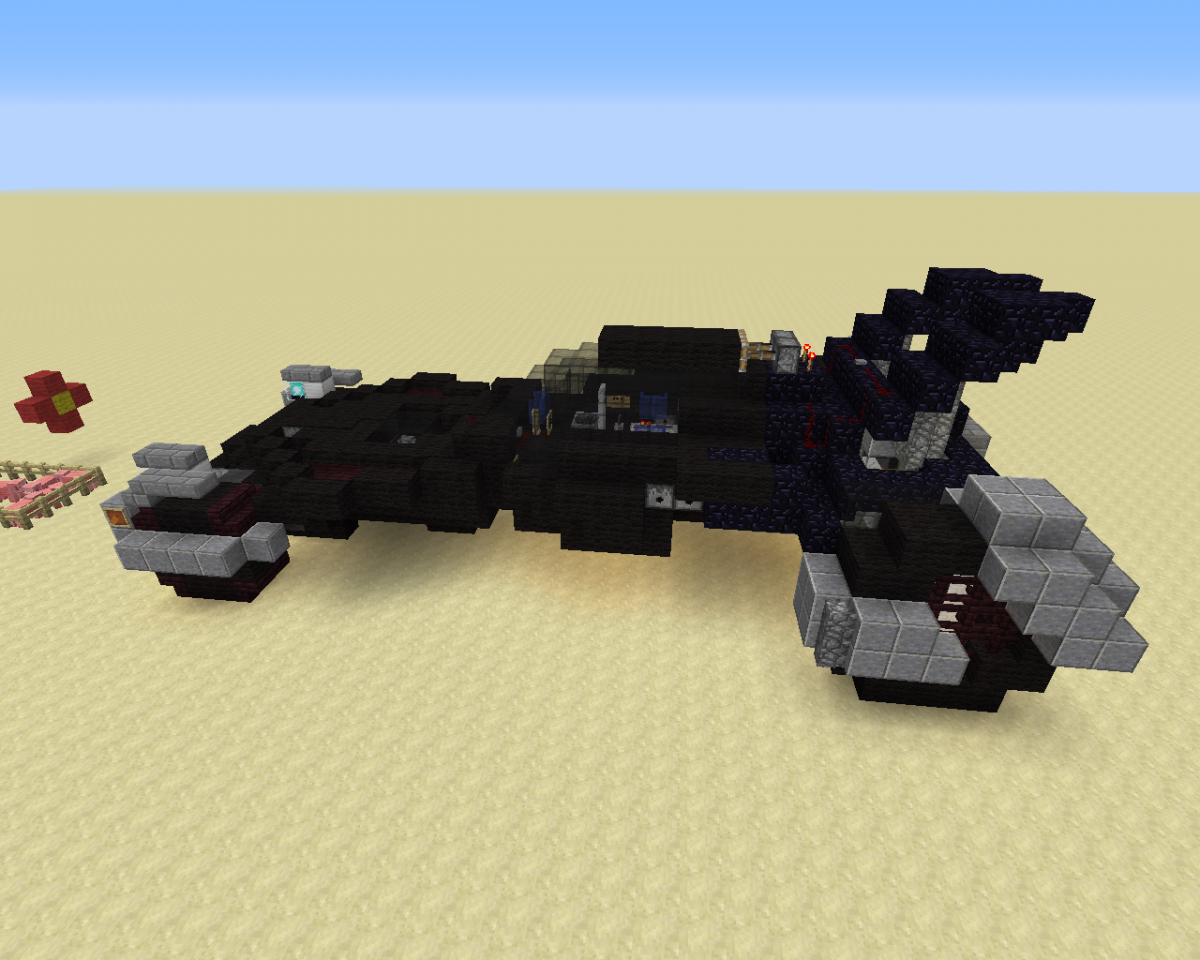 Batman v superman batmobile with armory(not movable) Minecraft Map