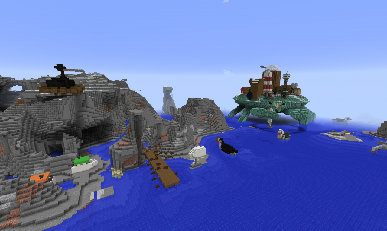 Fantasy Newfoundland Minecraft Map