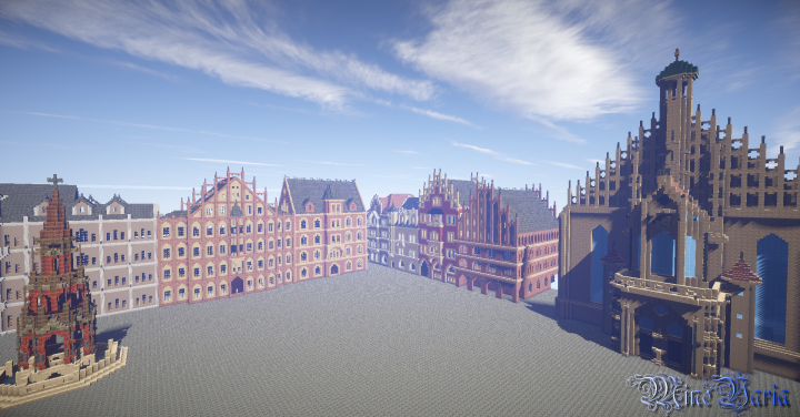 Christkindlesmarkt - Nuremberg Christmas Market Minecraft Map