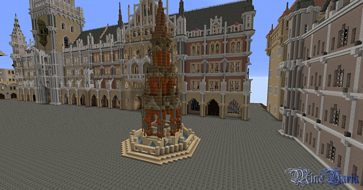 Christkindlesmarkt - Nuremberg Christmas Market Minecraft Map