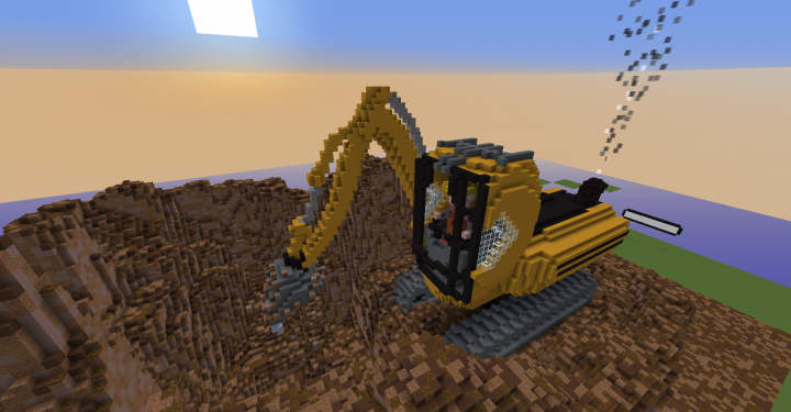 Giant Excavator / Digger Minecraft Map