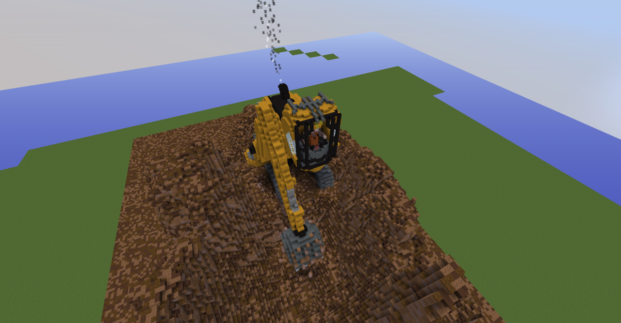 Giant Excavator / Digger Minecraft Map